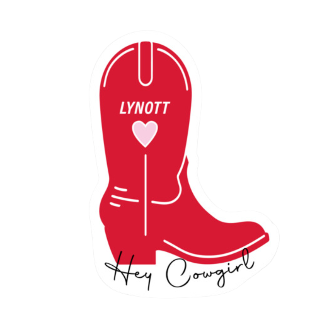 Cowboy Boot Sticker – Lynott Jewellery